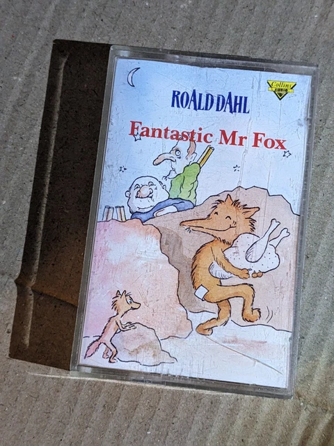 ROALD DAHL FANTASTIC Mr Fox Cassette Tape Collins Audio Book Tempo 1989 ...