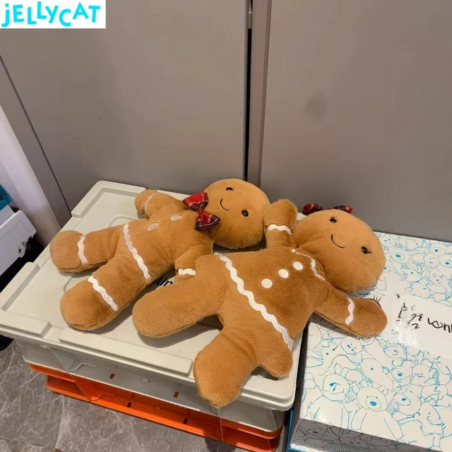 JELLYCAT DUST BAG Included: BNWT Large Jolly Gingerbread 35CM Ruby/Fred ...