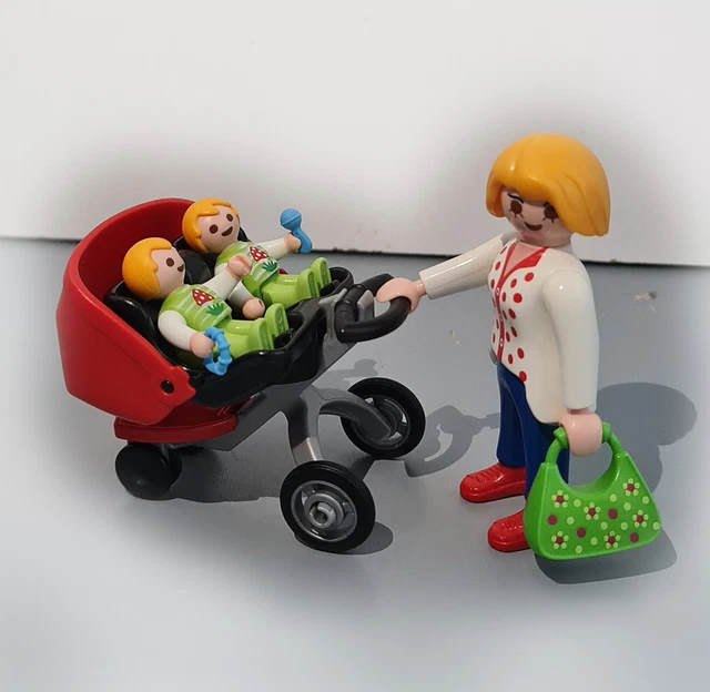 PLAYMOBIL 5573 City Life Mama mit Zwillinge 4-10J. *** EUR 10,00 ...