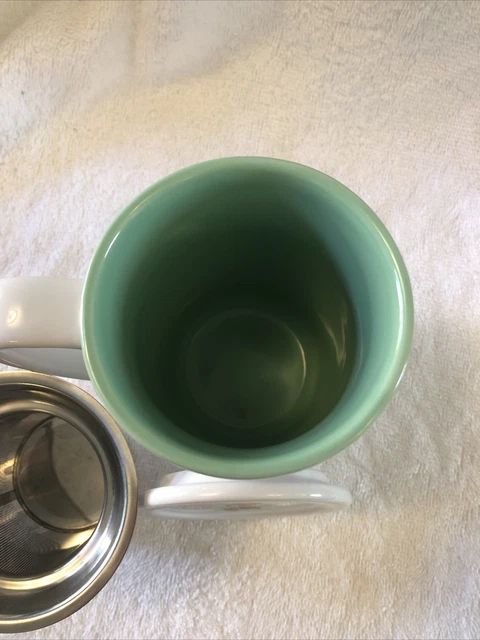 DAVID'S TEA SKIING Mouse Nordic Mug Retired w/ Lid + Infuser -MUG ...