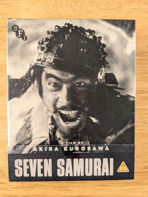 SEVEN SAMURAI - 4K Ultra HD UHD Blu-Ray BFI Limited Edition Box Set: Booklet etc £9.99 - PicClick UK