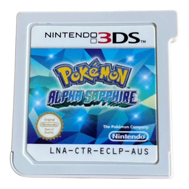 POKEMON ALPHA SAPPHIRE Nintendo 3DS 2DS - AUS/PAL/Cartridge/Pokémon ...