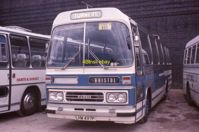 ORIGINAL 35MM SLIDE LHW497P Ford R1114 Duple Dominant of Turner of ...