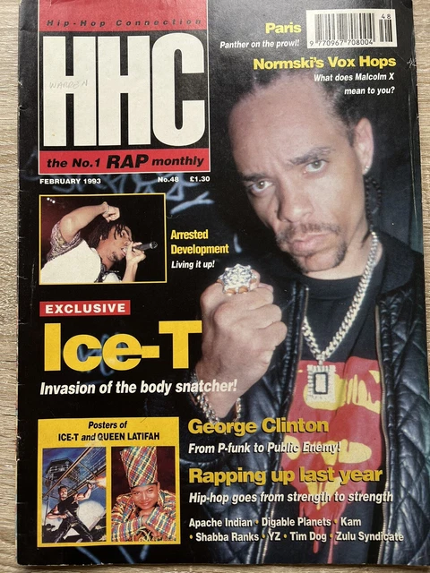 HIP-HOP CONNECTION - No. 48 FEB 1993 - ICE T QUEEN LATIFAH - UK RAP ...