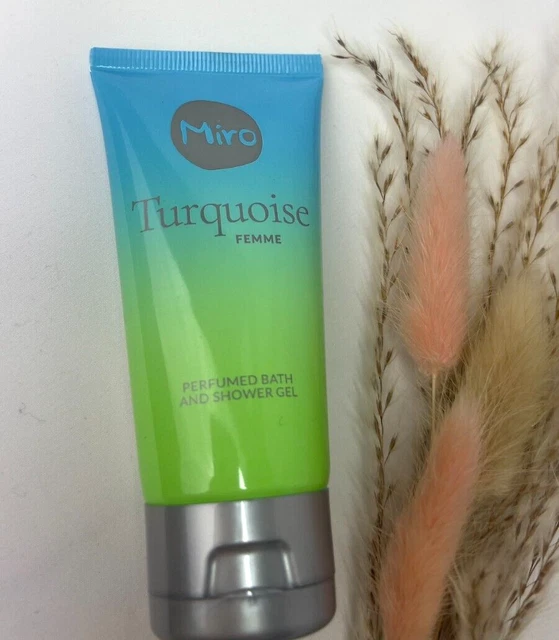 B341 MIRO Turquoise femme Showergel Duschgel Perfumed Bath Gel 50 ml ...