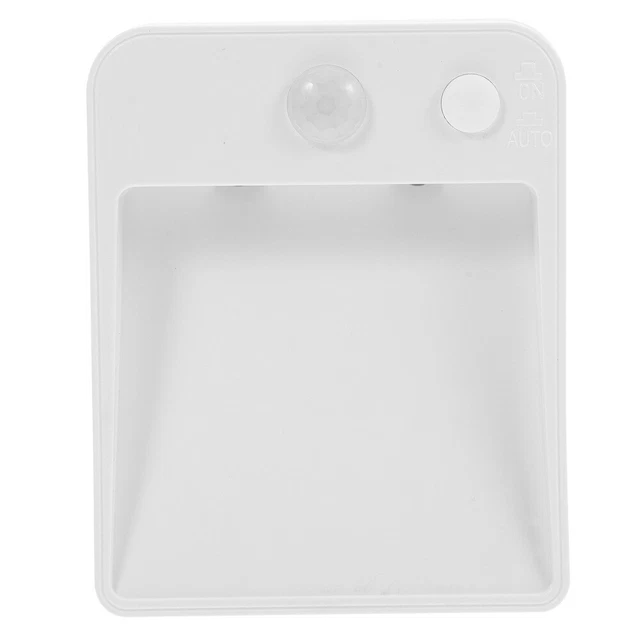 SQUARE SHAPED MOTION-SENSING Cordless Battery Powered LED Night Light ...
