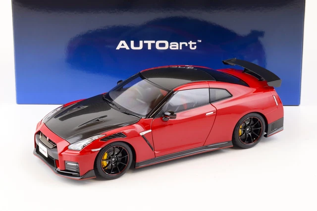 1:18 AUTOART NISSAN GT-R (R35) Nismo Special Edition 2022 Vibrant Red ...