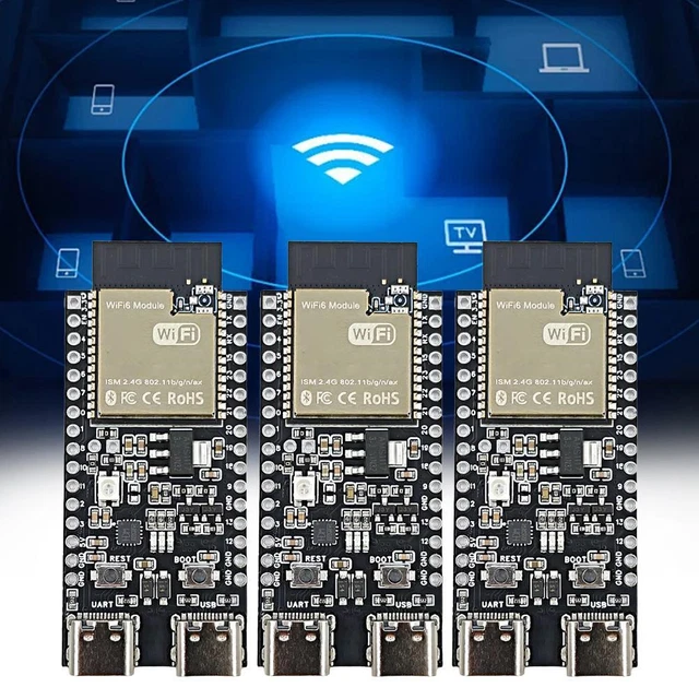 Esp32 C6 Esp32 C6 Devkitc 1 N4 Scheda Di Sviluppo Supporto Modulo Apklvsr Esp32 J Eur 830