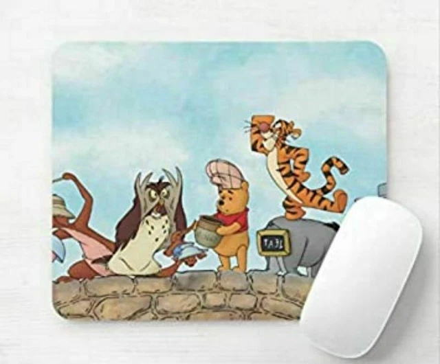 DISNEY WINNIE THE Pooh Characters Laptop Desktop Computer Mouse Mat Pad ...