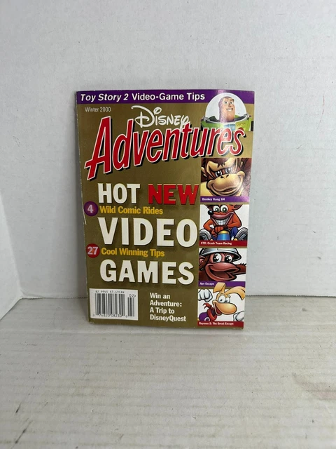 DISNEY ADVENTURES MAGAZINE Winter 2000 - Toy Story 2 Video Game Tips ...