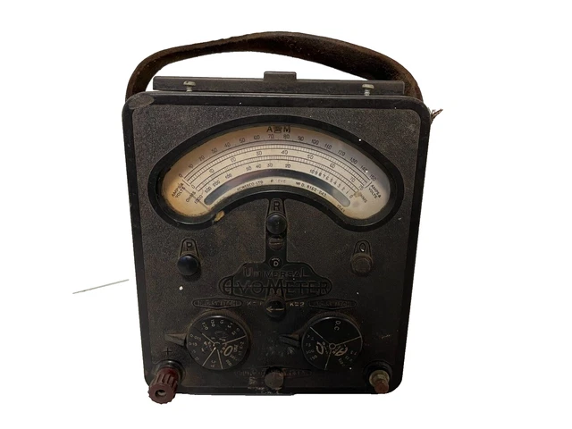 VINTAGE AVO MODEL 8 Universal Avometer Multimeter - Untested, As-Is ...