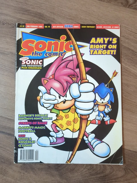 SONIC THE HEDGEHOG: Sonic The Comic #44 - Fleetway UK - Streets Of Rage ...
