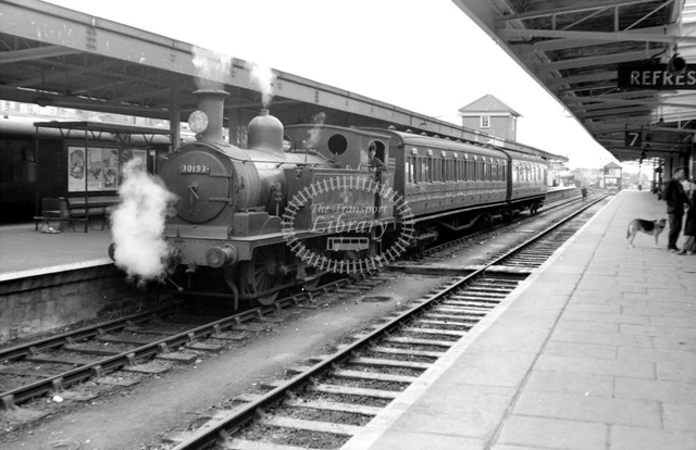 PHOTO BR BRITISH Railways Steam Locomotive Class O2 30193 at North Road ...