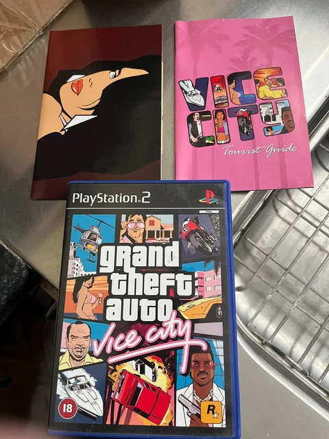 GRAND THEFT AUTO: Vice City + Map (PS2) UK PAL. VGC! £16.99 - PicClick UK