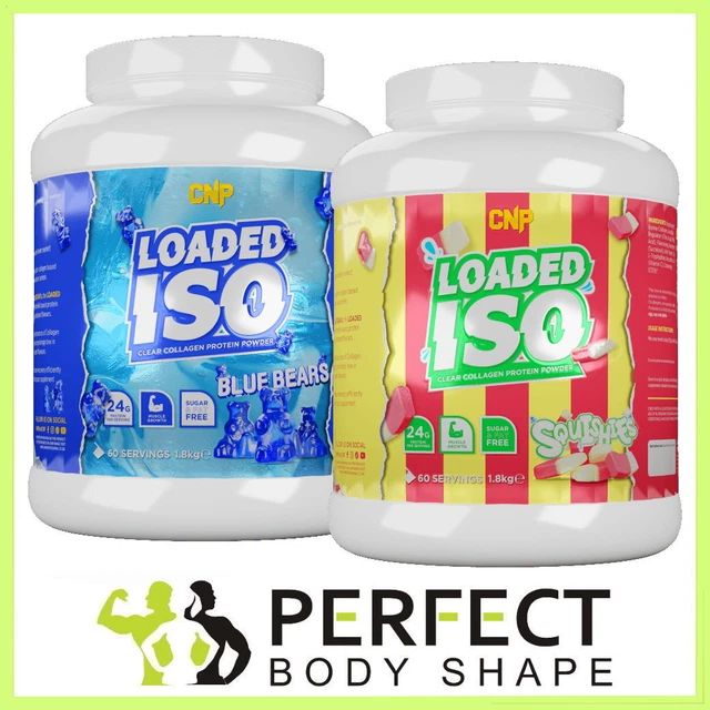 CNP LOADED ISO 1800G Collagen Whey Hydrolysate Iso Clear Sugar & Fat ...