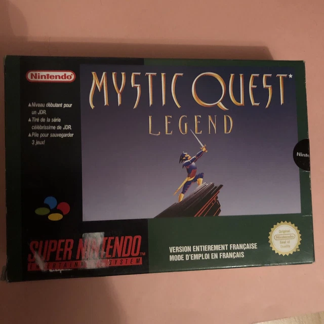 MYSTIC QUEST LEGEND - Super Nintendo SNES - Jeu Complet EUR 115,00 ...