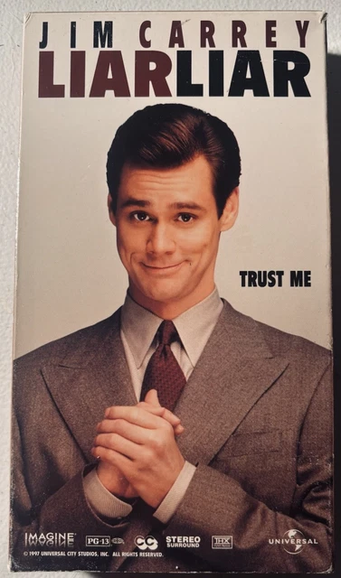 LIAR LIAR (VHS 1997) Jim Carrey £4.47 - PicClick UK