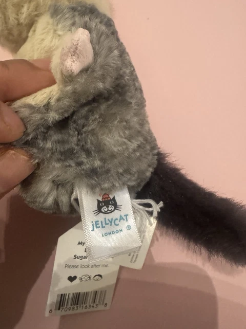 JELLYCAT SUGAR GLIDER Lolly: Christmas Rare 15cm BNWT Tags + Exclusive ...