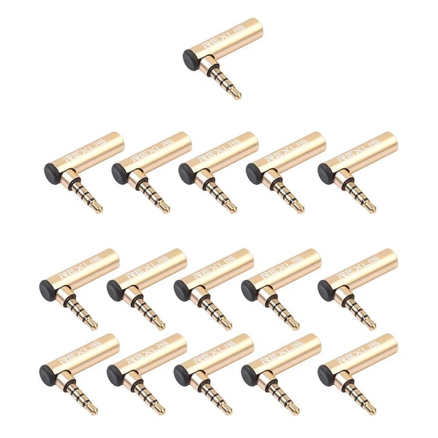 3.5MM MALE TO Female 90 Degree Right Angled Adapter Connector Stereo ... 3.5MM MALE TO Female 90 Degree Right Angled Adapter Connector Stereo ...