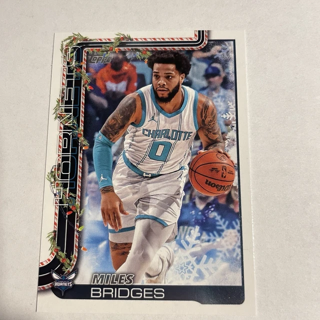 2025-26 TOPPS HOLIDAY Miles Bridges #H55 $1.38 - PicClick CA