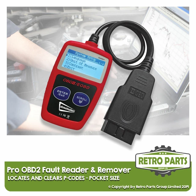 PRO OBD2 CODE Lecteur pour Piaggio. Diagnostic Scanner Moteur ...
