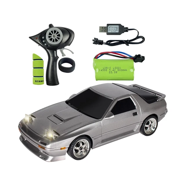 1/18 SCALE RC Drift Cars Model with Lights 4WD High Speed Model Vehicle ...