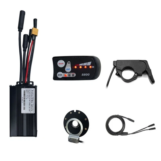 SINE WAVE CONTROLLER S800 for 36V48V 26A 500W750W Electric Bicycle or ...