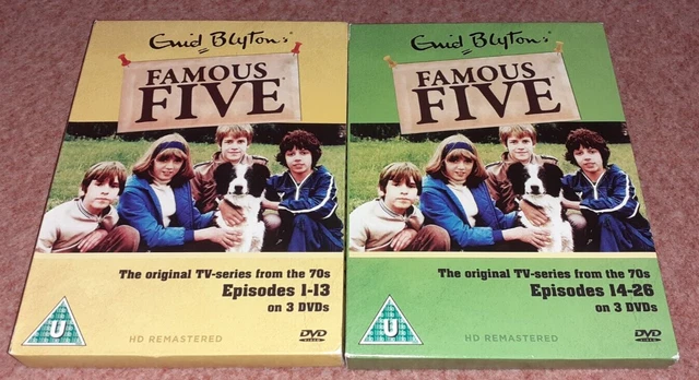 ENID BLYTONS FAMOUS Five Complete Series Episodes 1-26, DVD Boxsets £32 ...