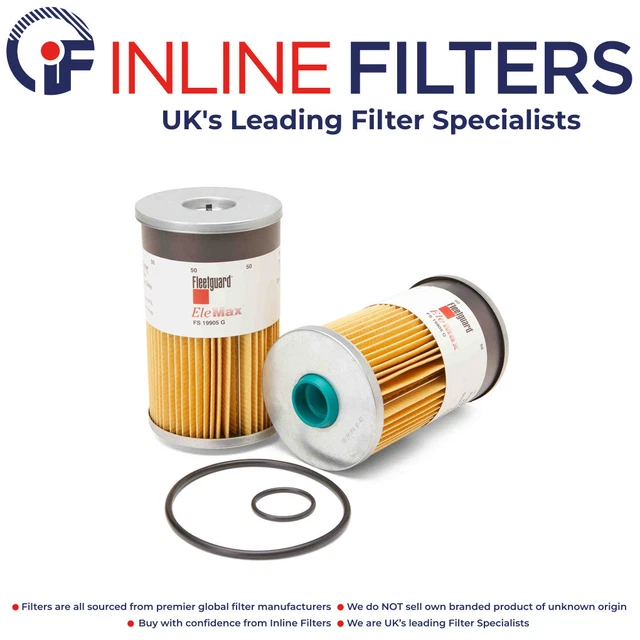 FLEETGUARD FS19905G FUEL Filter - Genuine Fleetguard - NEXT DAY ...