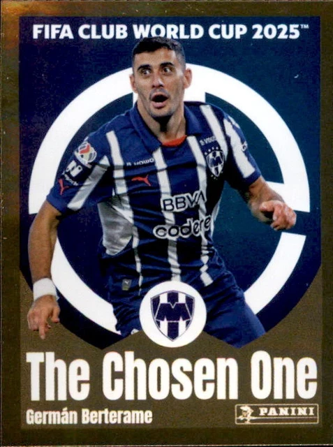 PANINI FIFA CLUB World Cup 2025 Sticker 313 - German Berterame - CF ...