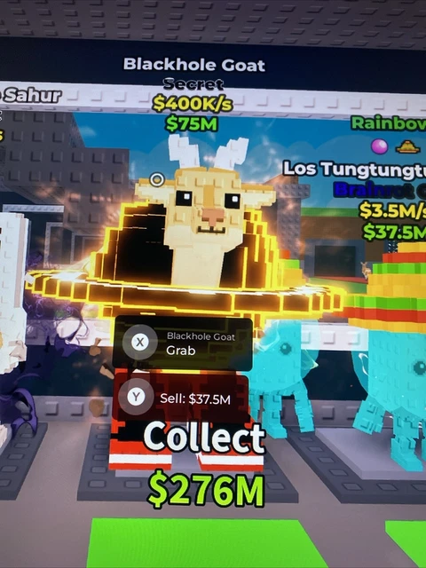 STEAL A BRAINROT Black hole Goat £2.40 - PicClick UK