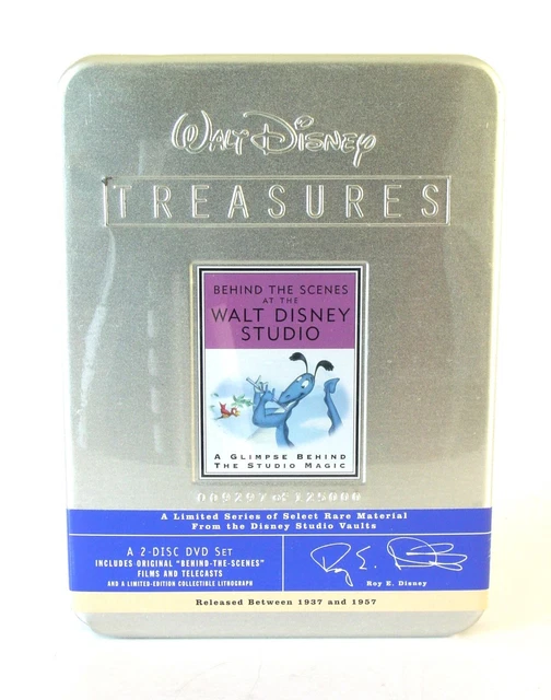 WALT DISNEY TREASURES DVD Behind the Scenes at Walt Disney Studios ...