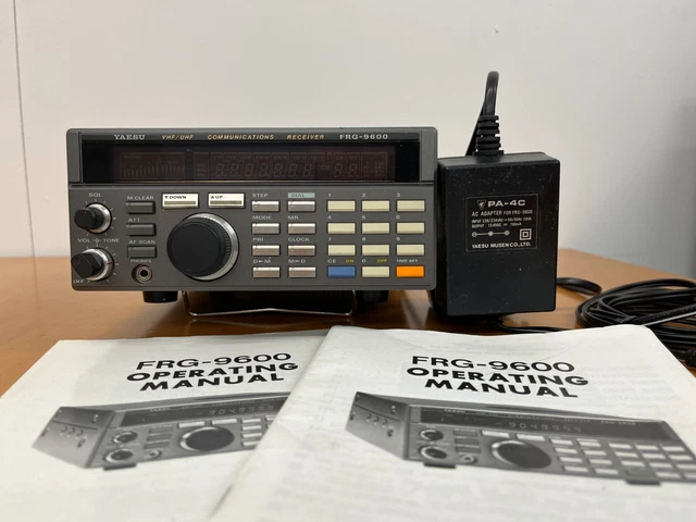 YAESU FRG9600 VHF UHF Communications Receiver / Radio Scanner with ...