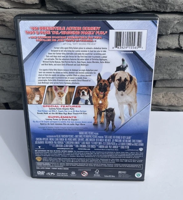 CATS DOGS: The Revenge of Kitty Galore 2010 DVD Neil Patrick Harris ...