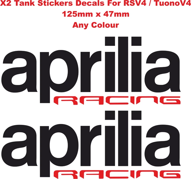 APRILIA RACING TANK Fairing Decals Stickers For Aprilia RSV4 / Tuono V4 ...
