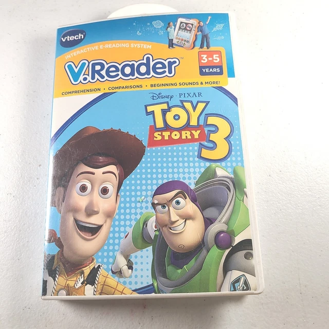VTECH DISNEY PIXAR Toy Story 3 V.reader Learning Cartridge £4.97 ...