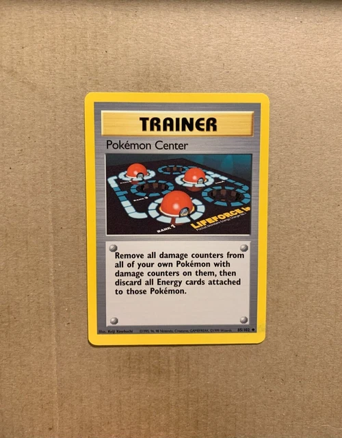 POKÉMON CENTER 85/102 Base Set - Uncommon Pokemon Karte - TOP EUR 4,01 ...
