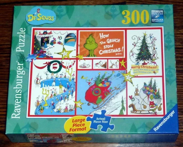 RAVENSBURGER DR. SEUSS The Grinch 300 Piece Jigsaw Puzzle Germany No ...
