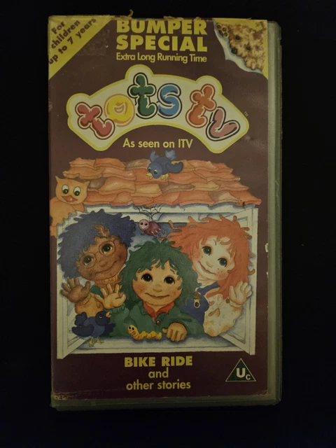 TOTS TV - Bike Ride (VHS, 1994) £6.00 - PicClick UK