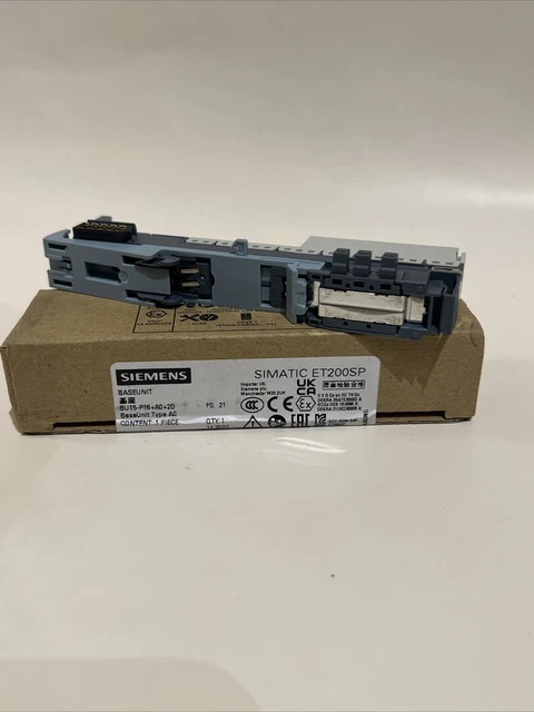 SIEMENS SIMATIC ET 200SP 6ES7193-6BP00-0DA0 Base Unit type A0 free ...