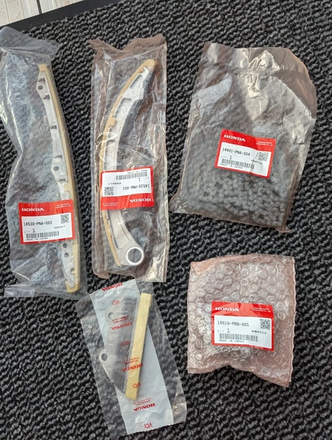 HONDA CIVIC TYPE R FN2 K20Z Genuine honda Timing Chain, Tensioner, And ...