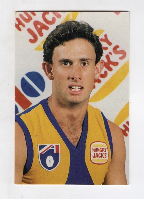 AFL WEST COAST Eagles Hungry Jacks 1992- #16 Brett Heady EUR 3,67 ...