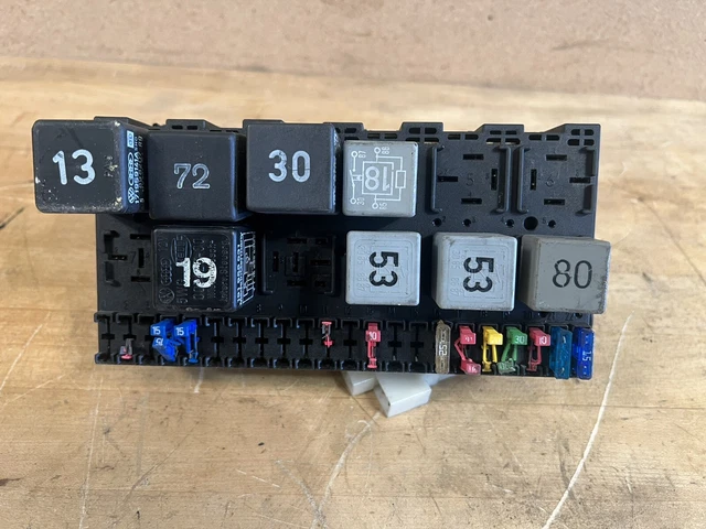 VOLKSWAGEN VW CORRADO g60 Fuse Box panel relay Oem EUR 110,47 - PicClick FR