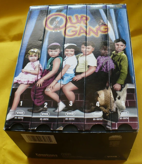 OUR GANG (LITTLE Rascals) 5-Tape VHS Collection 1999 Good Times Home ...