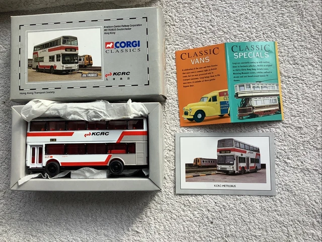 CORGI CLASSICS - Kcrc Metrobus Double Decker Model Bus £11.12 - PicClick UK