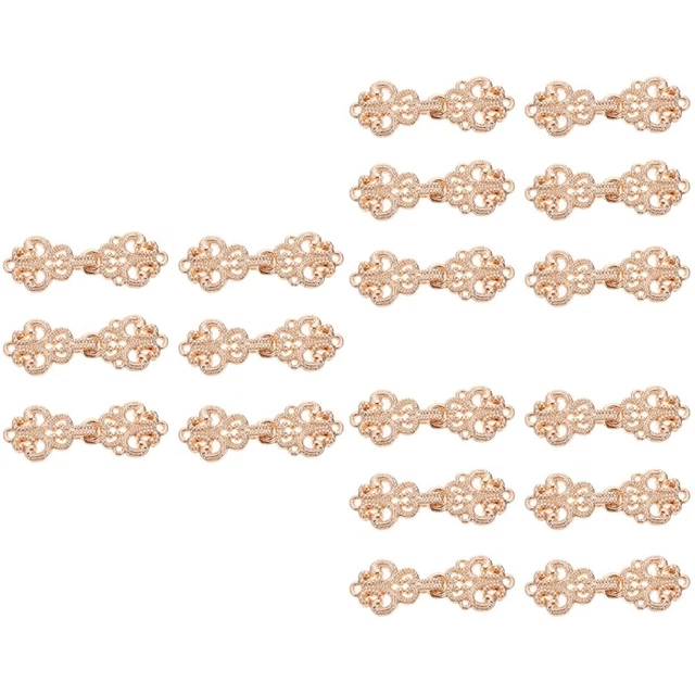 18 PAAR CHEONGSAM Buttons Nähen Tasten Chinesische Knoten ...