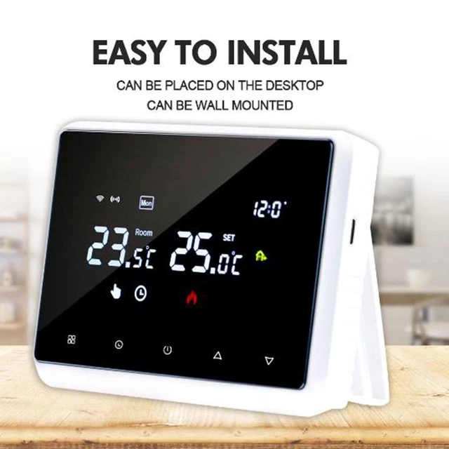 THERMOSTAT INTELLIGENT POUR chaudières murales température précise serrure po EUR 83,99 ...