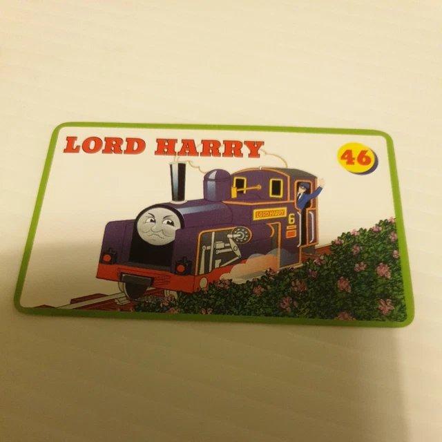 THOMAS THE TANK Engine ERTL Collector's Card - No. 46 Lord Harry (1998 ...