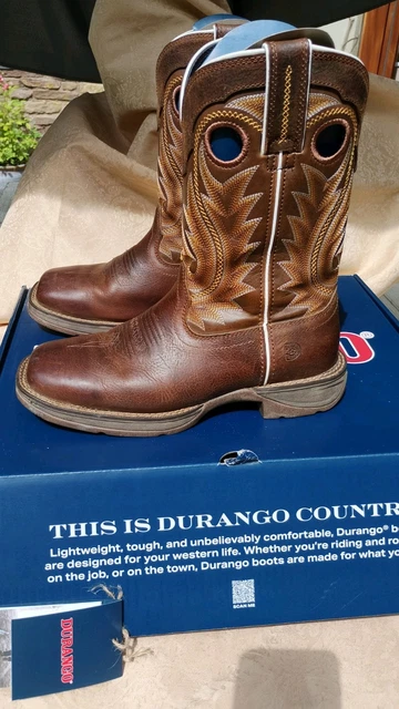 DURANGO WESTERN RIGGER Boots Rebel Pro , Wide Fitting. Unisex. UK 7. £ ...