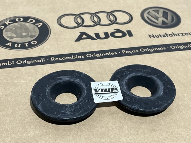 VW GOLF MK5 R32 MK6 GTI Scirocco MK3 R TDI Rear Spring Pads Upper 2x ...